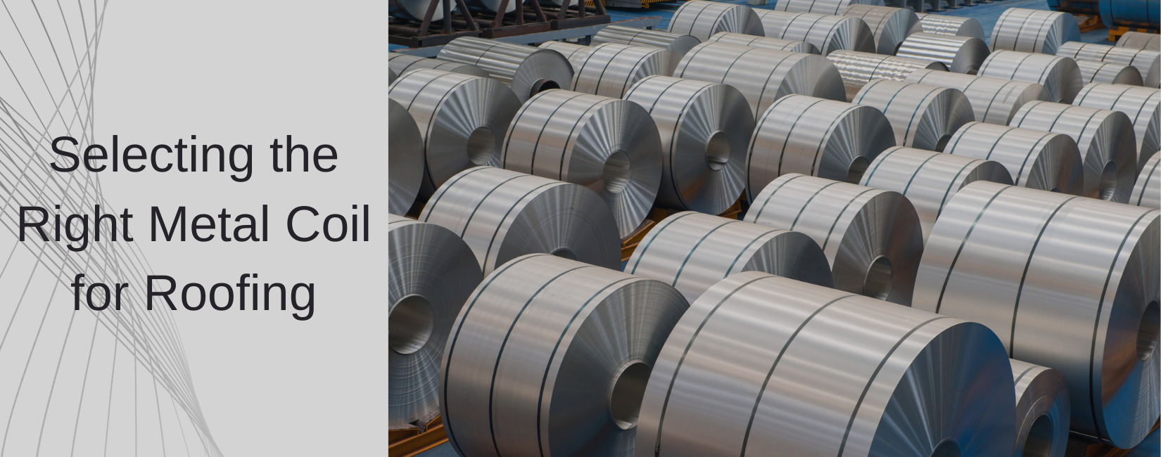 Selecting the Right Metal Coil for Roofing | East Lake Metals